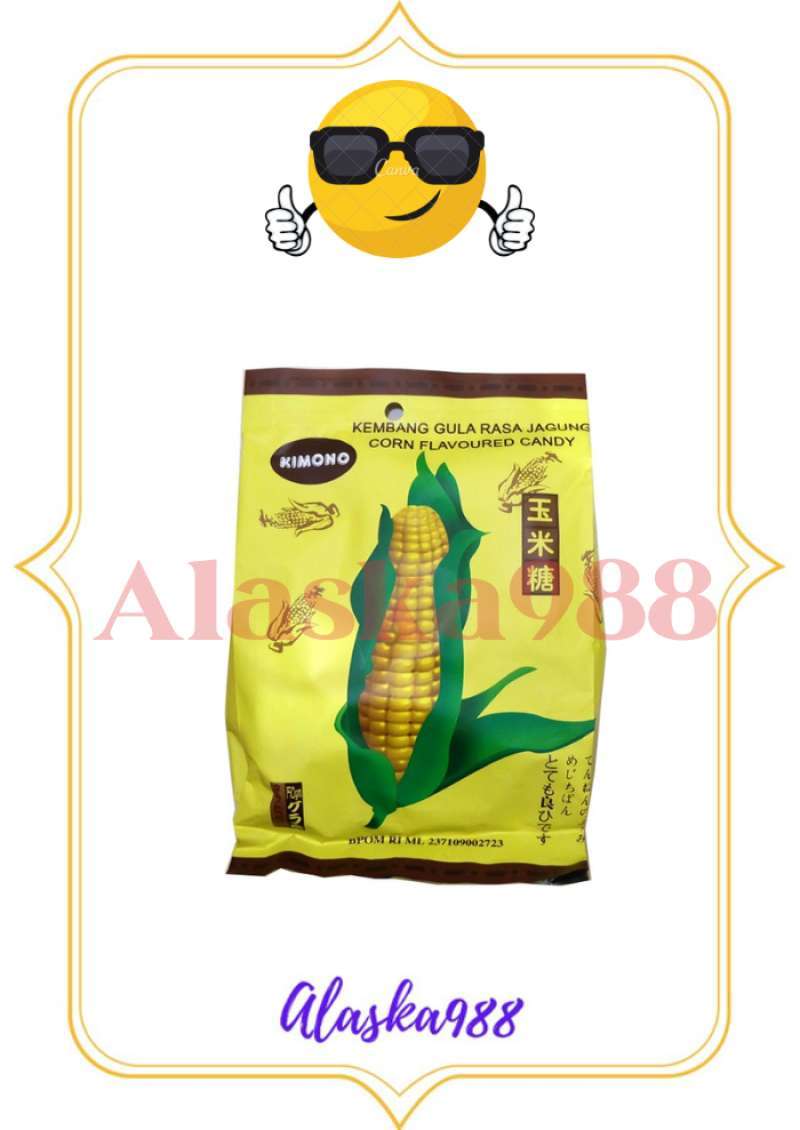 Jual Kimono Corn Flavored candy / Permen Kimono Rasa Jagung di Seller ...
