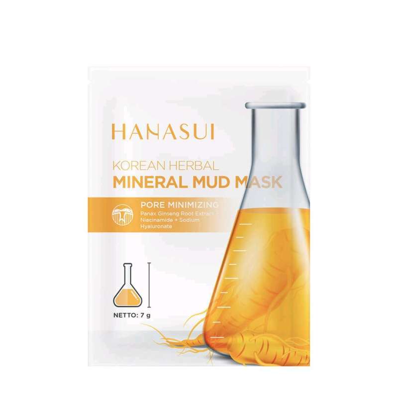 Jual Hanasui Mineral Mud Musk Korean Herbal di Seller GlowUpFatimah ...