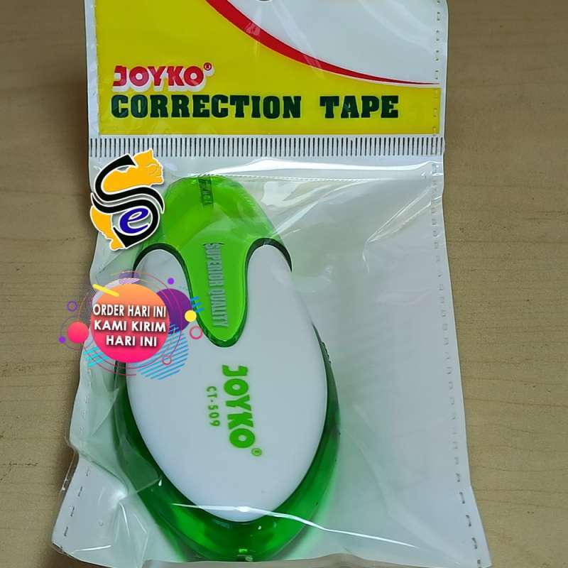 Promo Tipe X Kertas / Tipe-Ex / Correction Pen Merk Joyko CT-509 Diskon ...