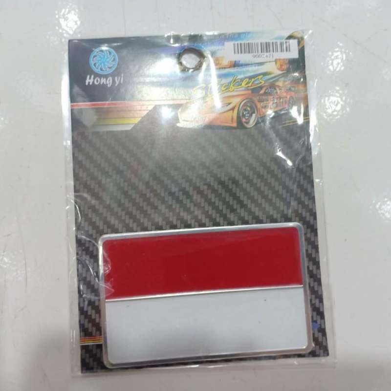 Jual Sticker Mobil 3D/Emblem/Timbul/Logo Bendera Indonesia di Seller ...