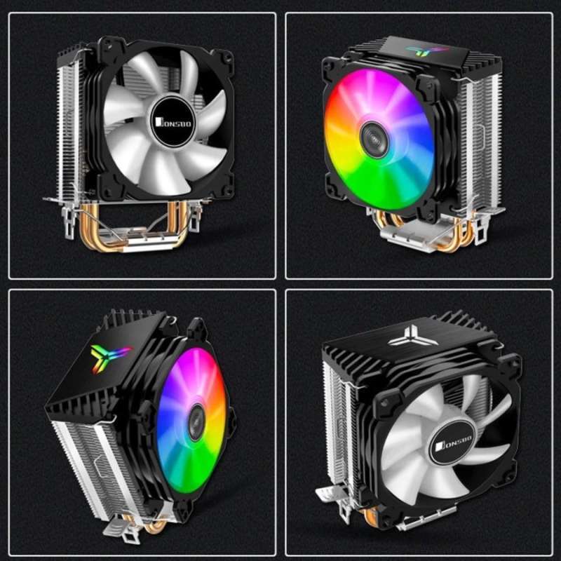 Jual Cpu Cooler Jonsbo Cr 1200 | Cpu Fan Cooling Cr-1200 Color Rgb Di ...