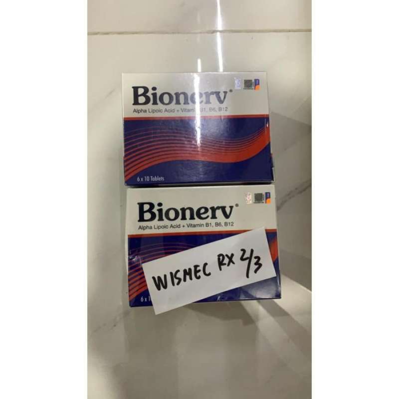 Jual Vitamin Bionerv ORIGINAL MALAYSIA di Seller WISMEC RX - Suko ...
