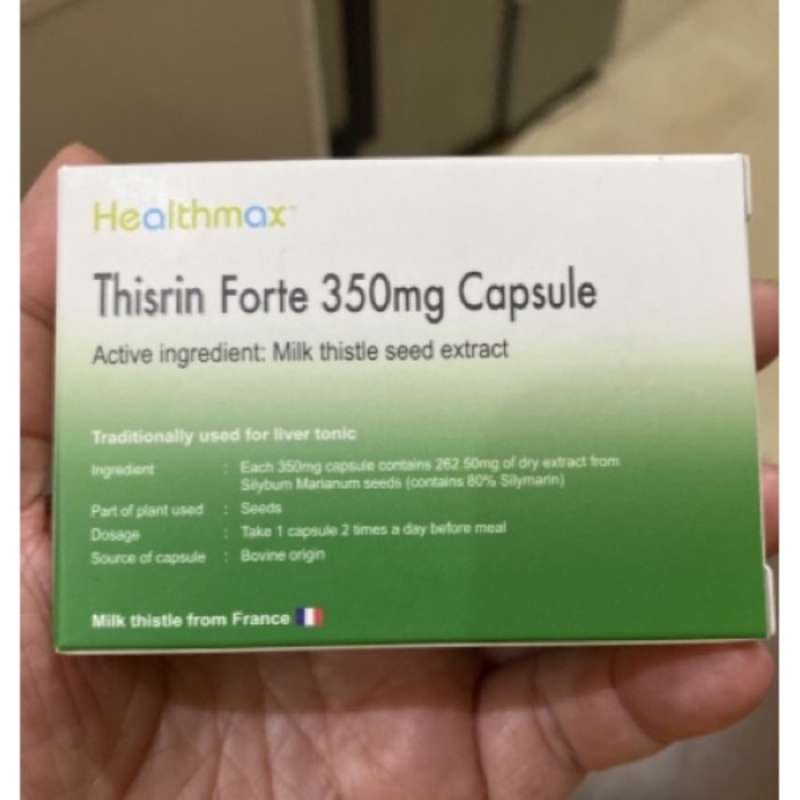 Promo VITAMIN Thisrin Forte 350MG Capsules Diskon 1% di Seller WISMEC ...