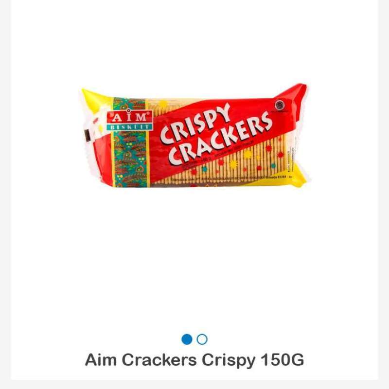 Jual AIM Biskuit Crispy Crackers 150Gr di Seller Aditamashop - Cipete ...