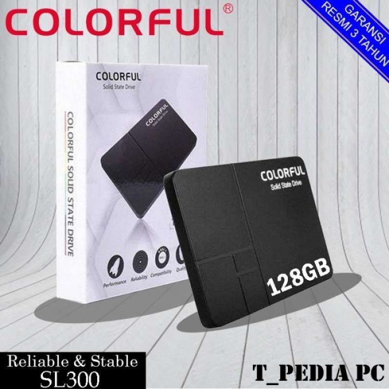 Promo Colorful Ssd Sl300 128Gb - 3D Nand|Sata Iii|2.5Inch Diskon 10% di ...