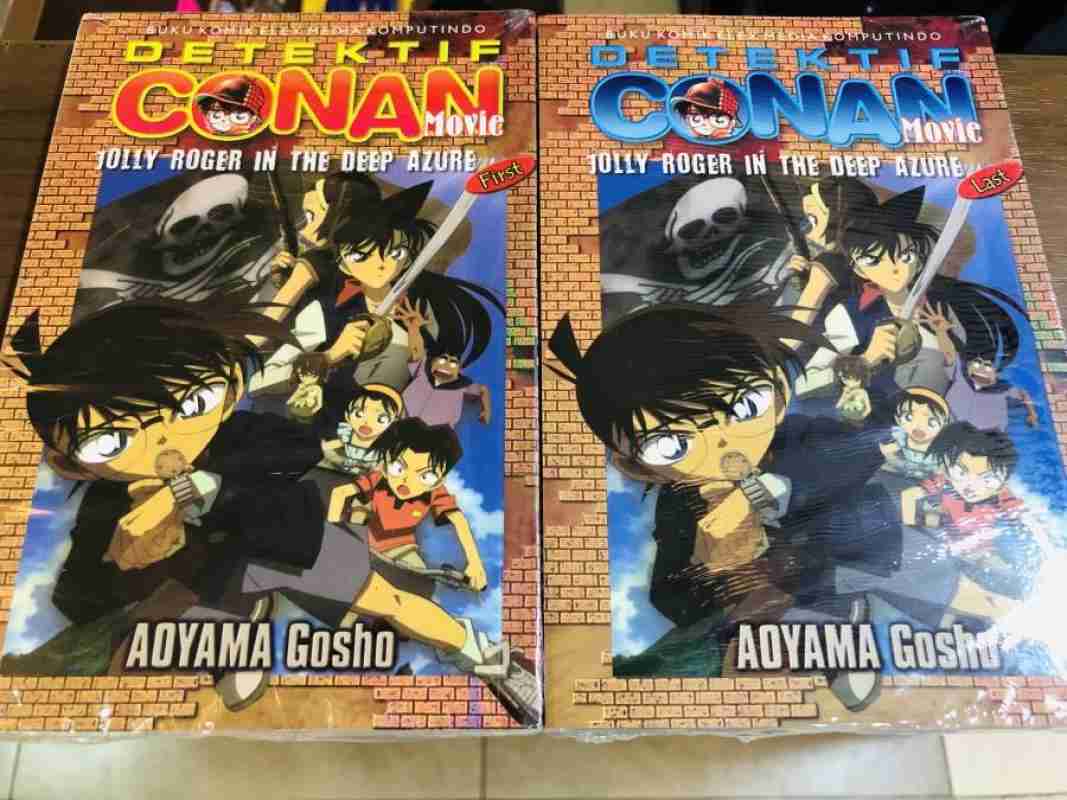 Jual Buku Komik Detektif Conan Movie Jolly Roger In The Deep Azure Satuan di Seller antique mise ...
