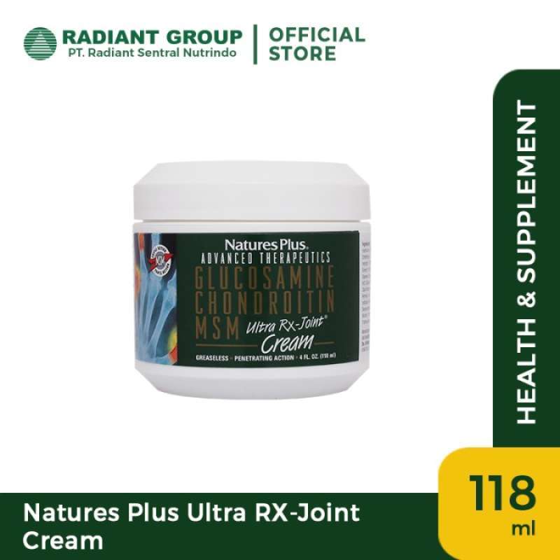 Jual Nature'S Plus Ultra R/X Joint Cream 4Oz di Seller PALANG MERAH ...