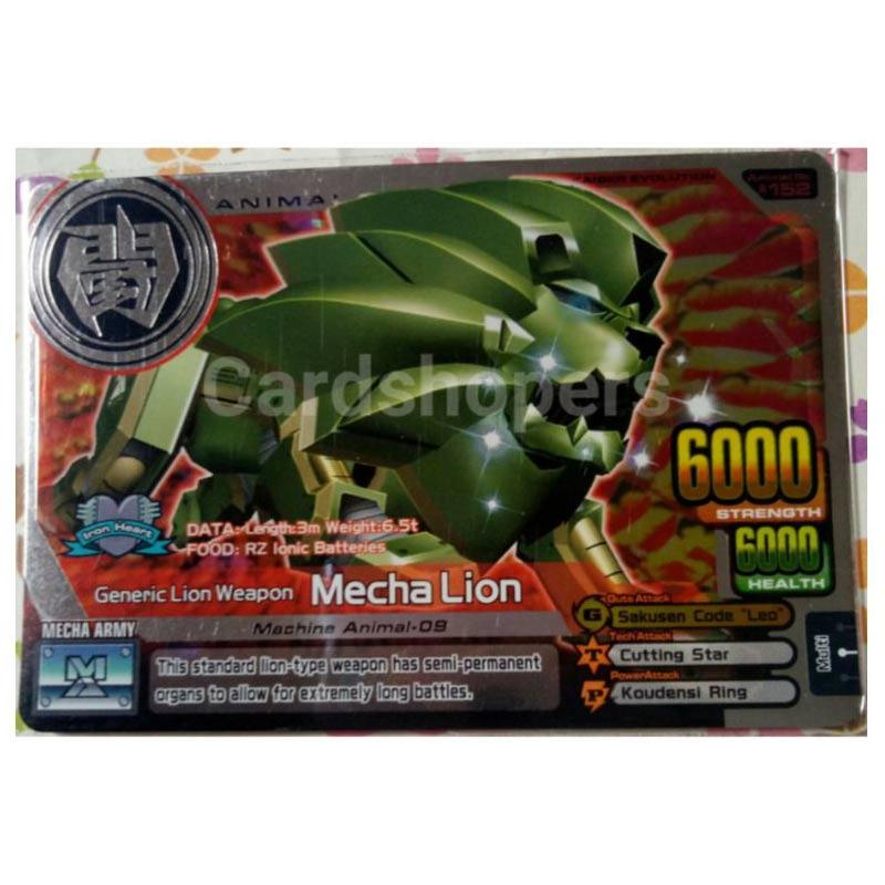 Jual Animal Kaiser Super Silver Rare Mecha Lion Mainan Kartu Di Seller ...