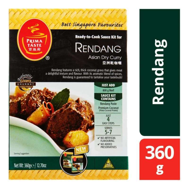 Jual Prima Taste Sauce Kit Rendang 360g di Seller Gunung Mas - Tanjung ...