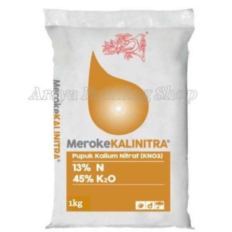 Jual Meroke Kalinitra 1 Kg Pupuk Kalium Nitrat Kno3 Untuk Ab Mix ...