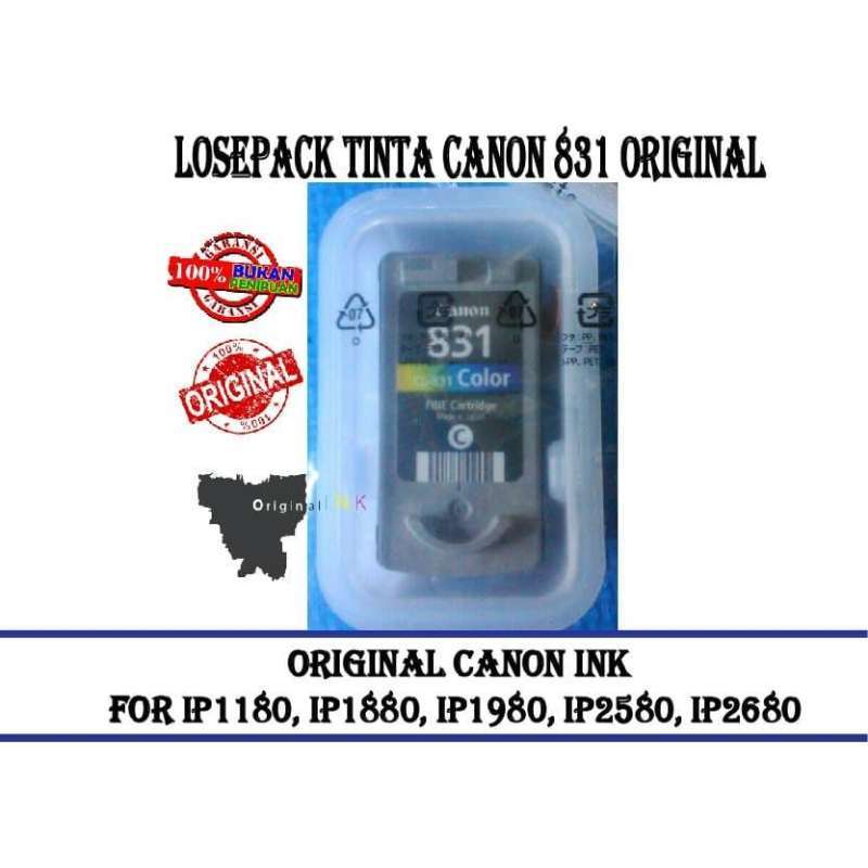 Jual Losepack Tinta Canon 831 Original Di Seller Cck2303 - Jl.mampang ...