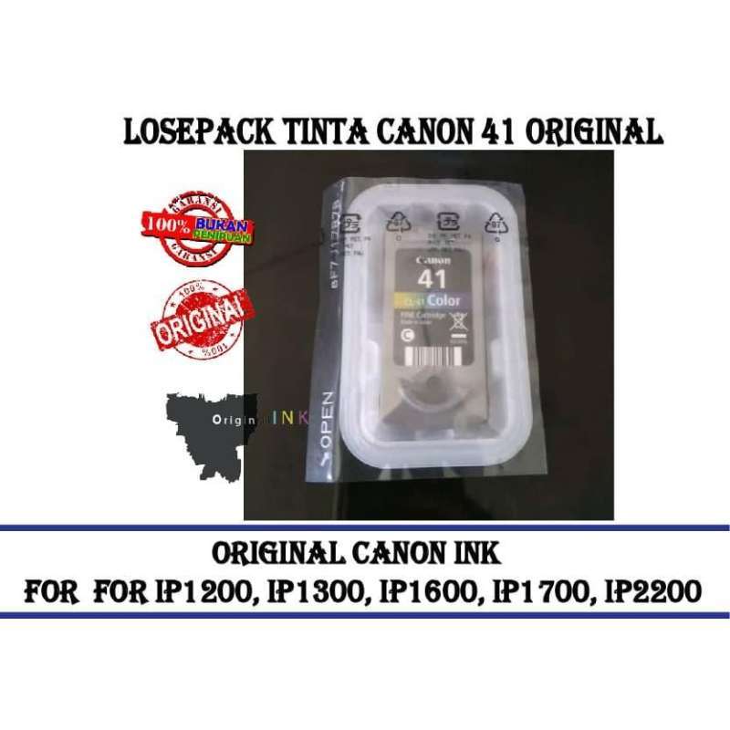 Jual Losepack Tinta Canon 41 Original Di Seller Cck2303 - Jl.mampang Prapatan.raya Jl.mampang ...