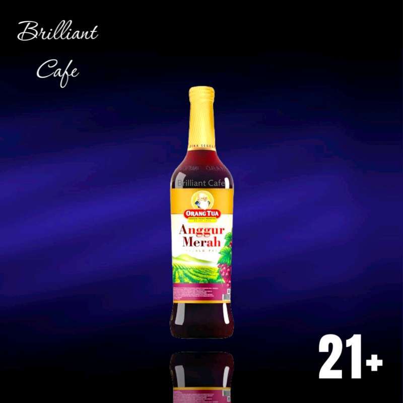 Jual Anggur Merah Gold cap Orang Tua / Amer Gold OT kecil 275ml di ...