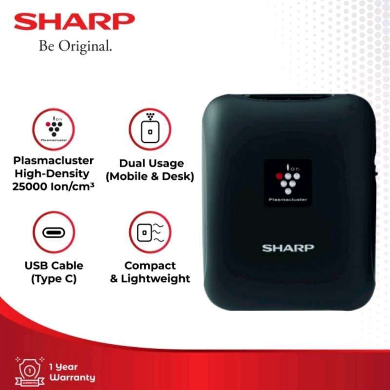 Jual SHARP IGNM1 Personal Air Purifier Dual Usage Neck & Desk Plasmacluster IG NM1 di Seller ...