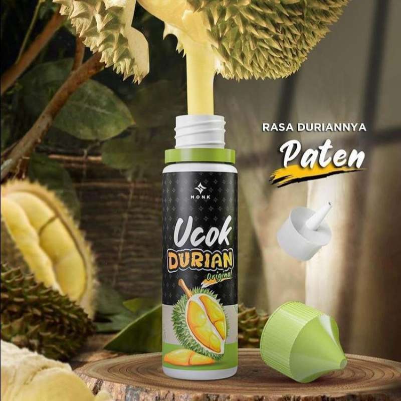 Jual Liquid Ucok Durian Original 60ML by Monk Cloud x Ucok Durian Medan ...