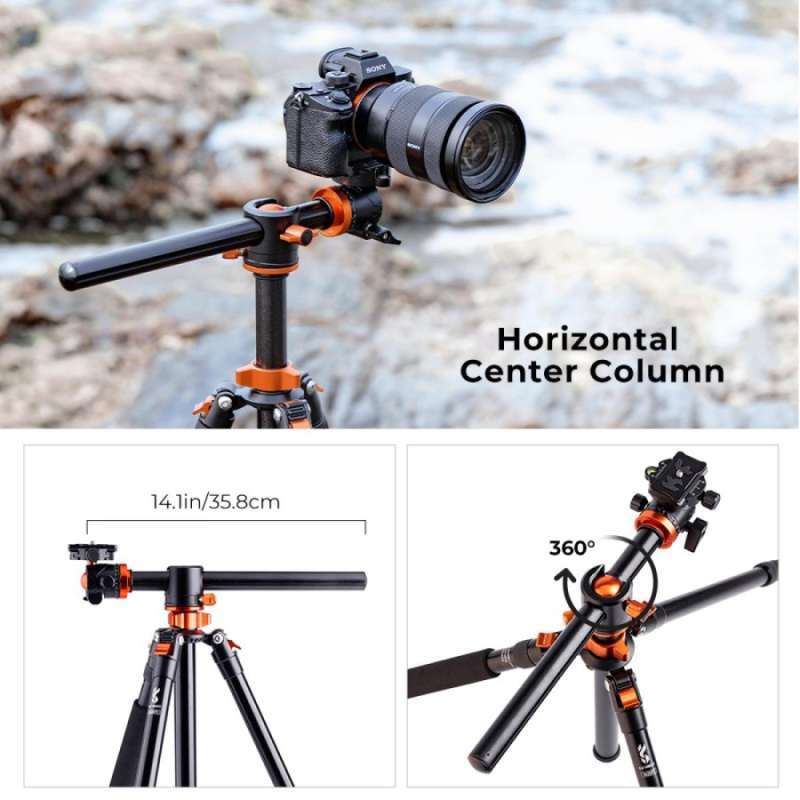 Jual Knf Concept Detachable Monopod & Transverse Center Column S211 ...