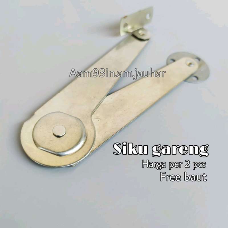Jual Engsel Salon Siku Gareng Sikutan Penahan Jendela 142 Gram Lipat 9 ...
