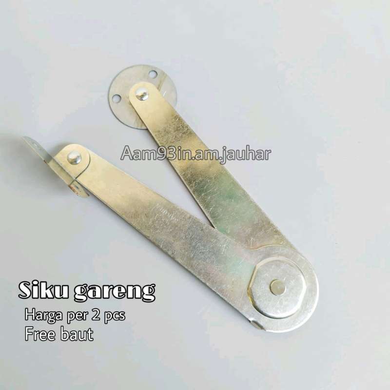 Jual Engsel Salon Siku Gareng Sikutan Penahan Jendela 142 Gram Lipat 9 ...