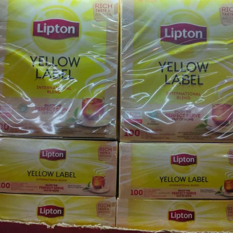 Jual Lipton Yellow Label 100 Tea Bags di Seller KawaiiShopper - Kampung ...
