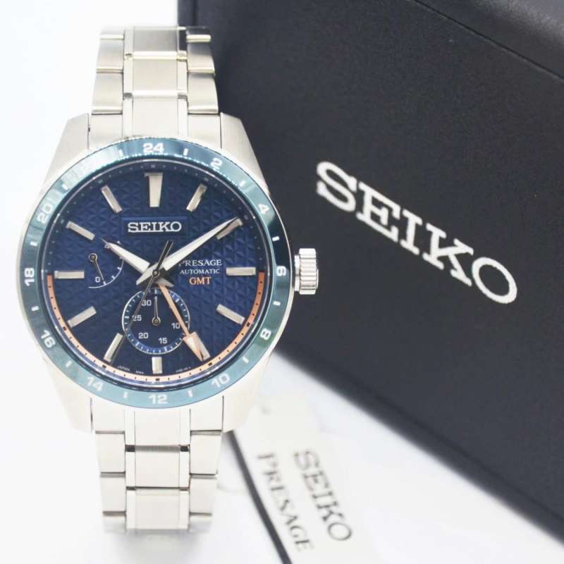 Jual SEIKO Presage Sharp Edge GMT SPB217J1 - Jam Tangan Pria Original ...