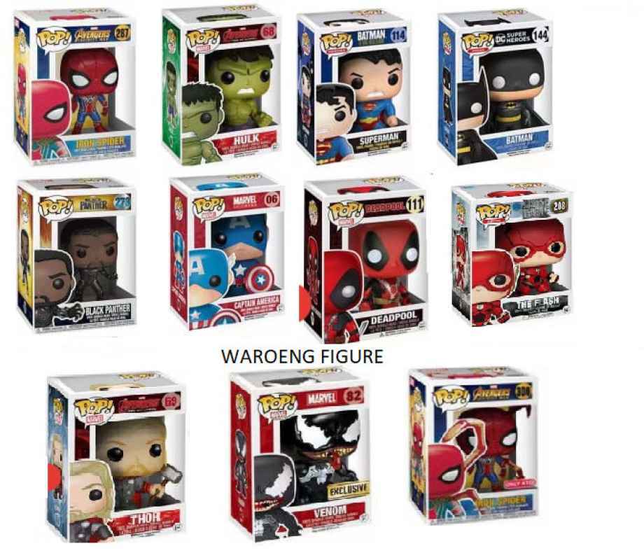 Jual FUNKO SUPERHERO AVENGERS MARVEL / DC UNIVERSE ACTION FIGURE - POP ...