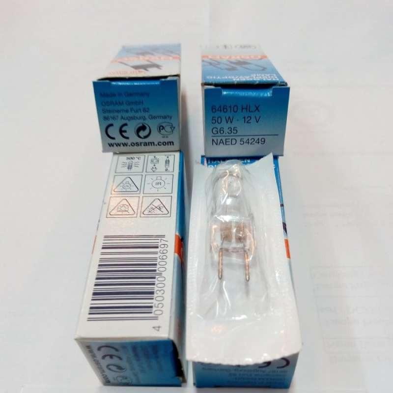 Jual Lampu Proyektor / Halogen Display Optic Osram 12v 50w 64610 HLX di ...
