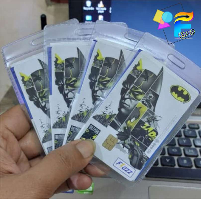 Jual Kartu eMoney eToll Flazz BCA gen 1 edisi Batman White di Seller ...