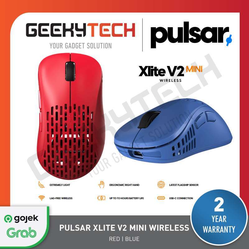Jual Pulsar Xlite V2 Mini Ultra Light Gaming Wireless Mouse / Xlite ...