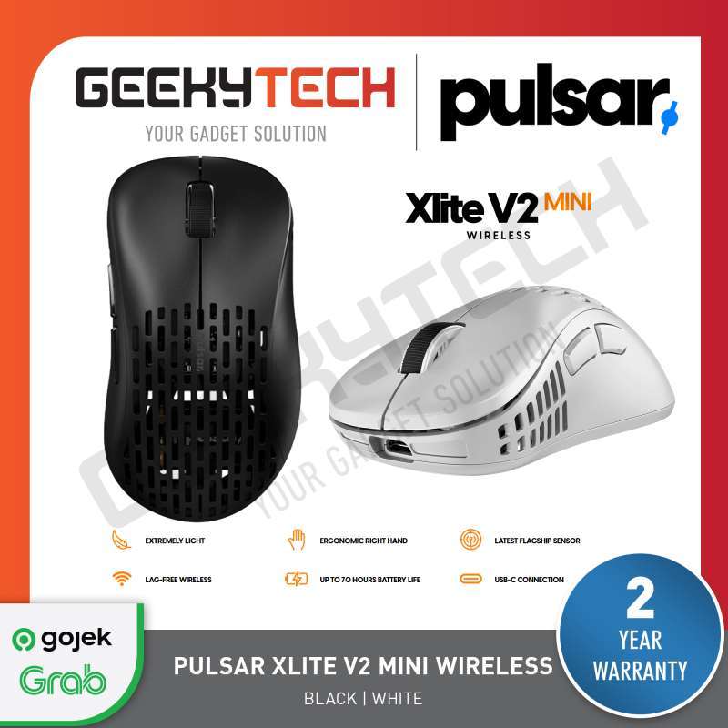 Jual Pulsar Xlite V2 Mini Ultra Light Gaming Wireless Mouse / Xlite ...