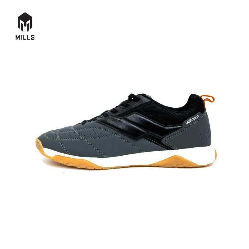 Jual MILLS Sepatu Futsal Voltapro Mersille In Black/White/Gum 9500201 ...