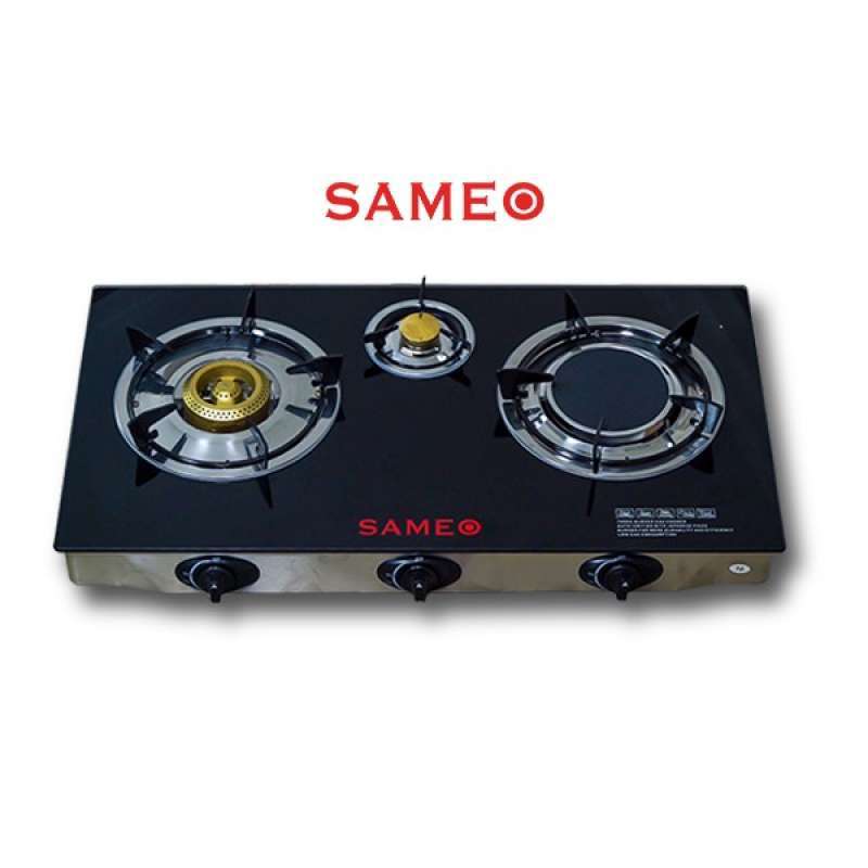 Jual Sameo 3In1 Gas Stove Dengan Tekhnologi Heat Gathering Enamel Grill ...