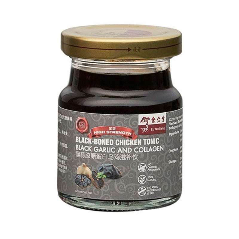 Jual Eu Yan Sang Black Boned Chicken Tonic Black Garlic And Collagen 6 ...