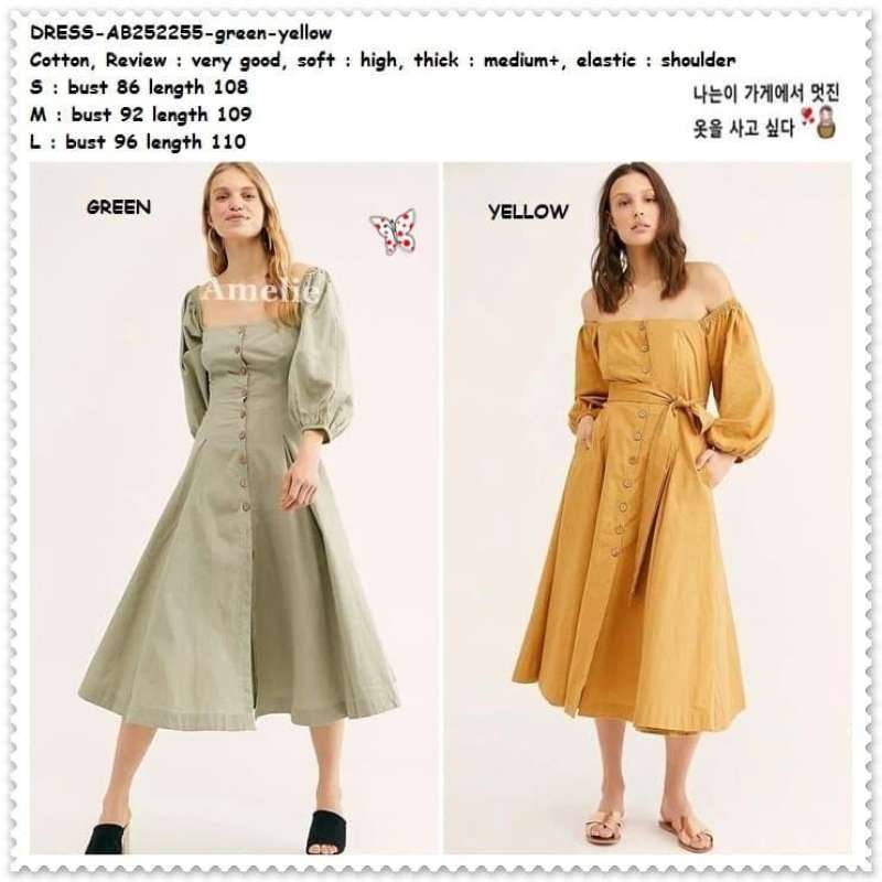 Long Dress Sabrina 🔥 Harga & Model Terbaru Januari 2026