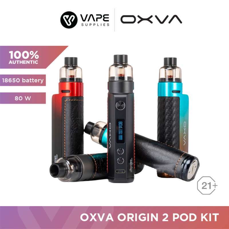Jual Elektronic Oxva Origin 2 Pod Mod Kit 80w Authentic - Black Red Di ...