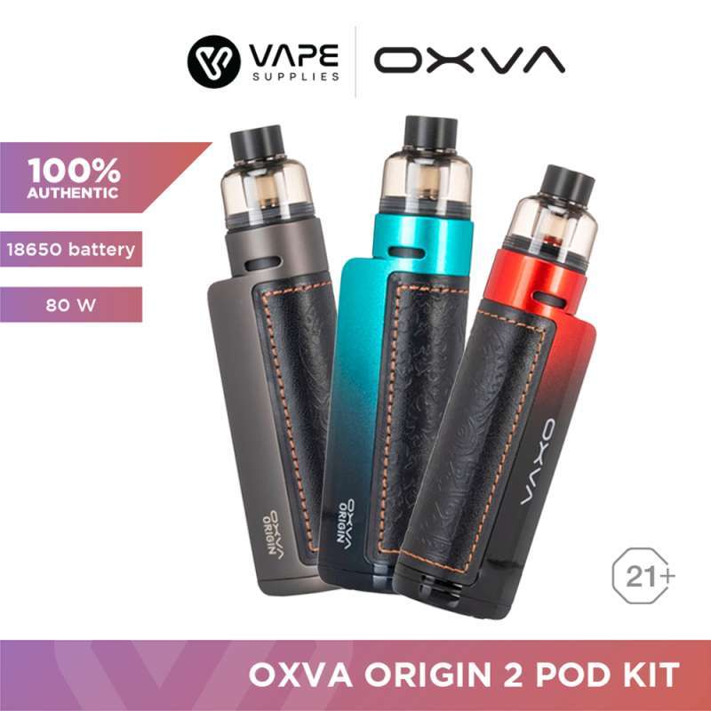 Jual Elektronic Oxva Origin 2 Pod Mod Kit 80w Authentic - Black Red Di ...