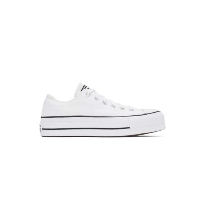 Jual SEPATU CONVERSE CHUCK TAYLOR ALL STAR LOW LIFT WHITE PLATFORM ...