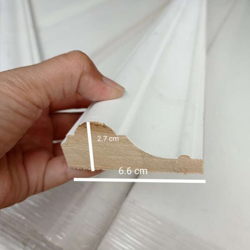 Jual wall moulding - Lis kayu profil panel dinding - listplank kayu ...