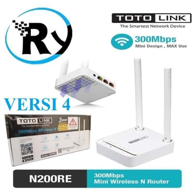 Jual Terlengkap Totolink N200re Versi 4 Router 2 Antenna Wireless N ...