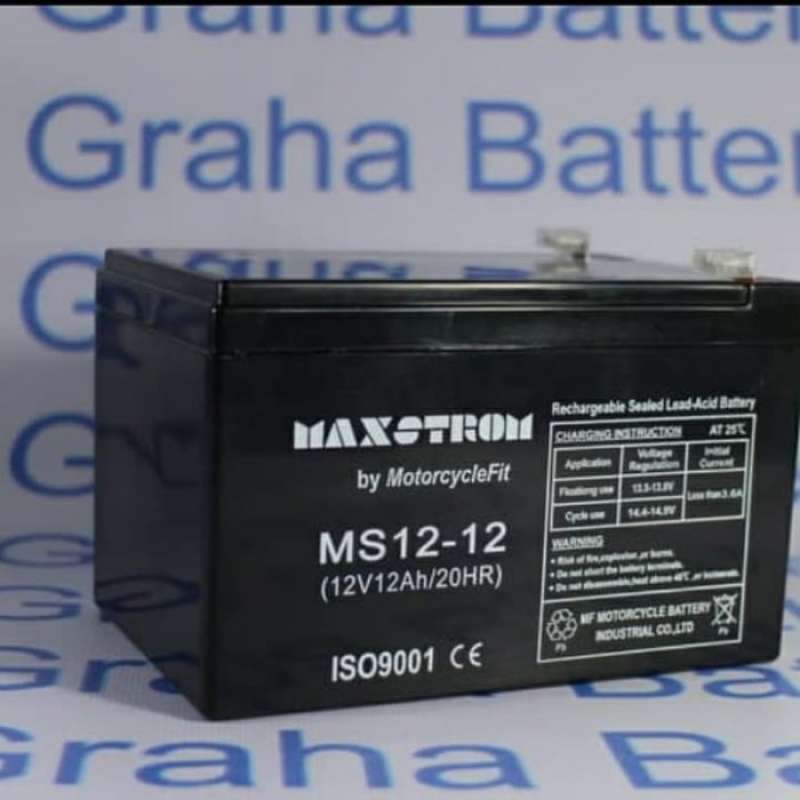 Jual Aki Ups 12V12Ah Mf Kering Vrla Battery 12V 12Ah di Seller Ejaz ...