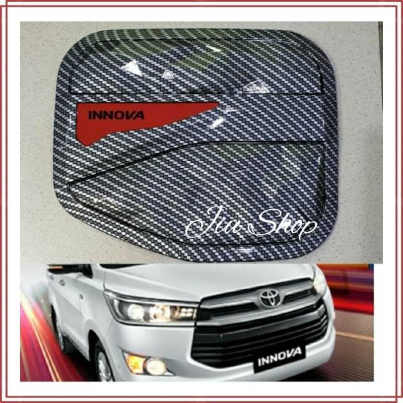Jual Tank Cover Model Carbon/karbon List Merah All New Innova Reborn 2016 Di Seller Jiushop ...