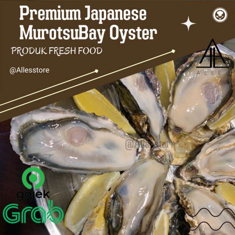 Jual Premium Japanese Murotsu Kajimoto Bay Oyster 1 kg Isi 12 pcs di ...