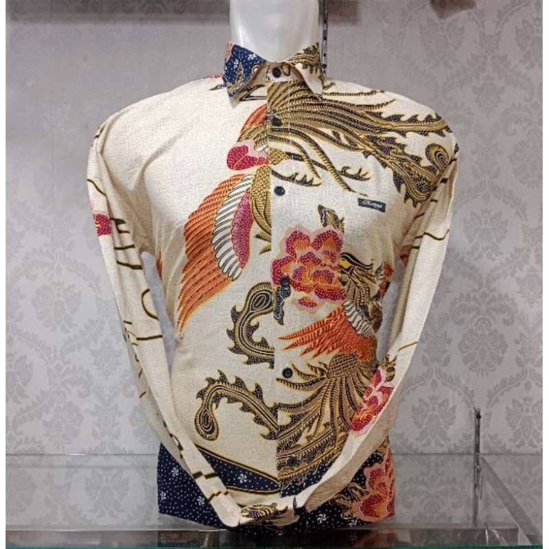 Jual FATIH Kemeja Pria Terbaru Batik Cowok Lengan Panjang Motif Keren ...