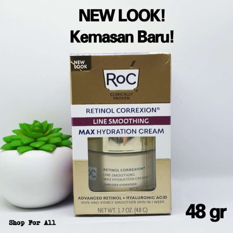 Jual Roc Retinol Correxion Max Daily Hydration Cream/creme Line ...