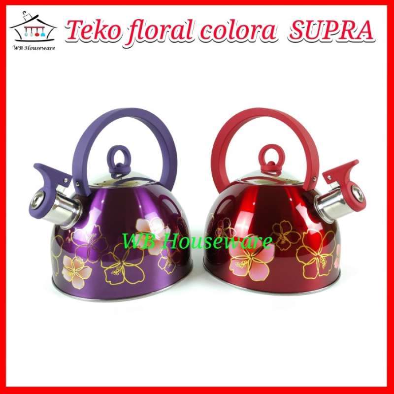 Jual Free Ongkir Teko Bunyi / Teko Siul / Teko Stainless / Teko Floral ...