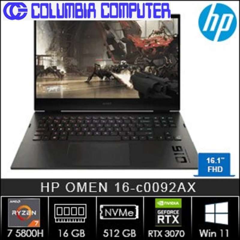 Jual HP OMEN Laptop Gamming 16-c0092AX di Seller hp Corner by Columbia ...
