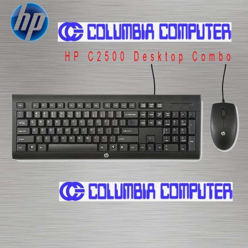 Jual HP Wired Desktop C2500 - KB n Mice keyboard di Seller hp Corner by ...