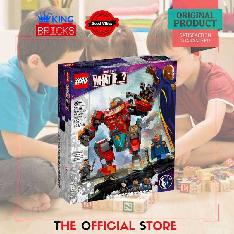 Jual Lego Original Marvel Super Heroes 76194 Tony Stark Sakaarian Iron ...