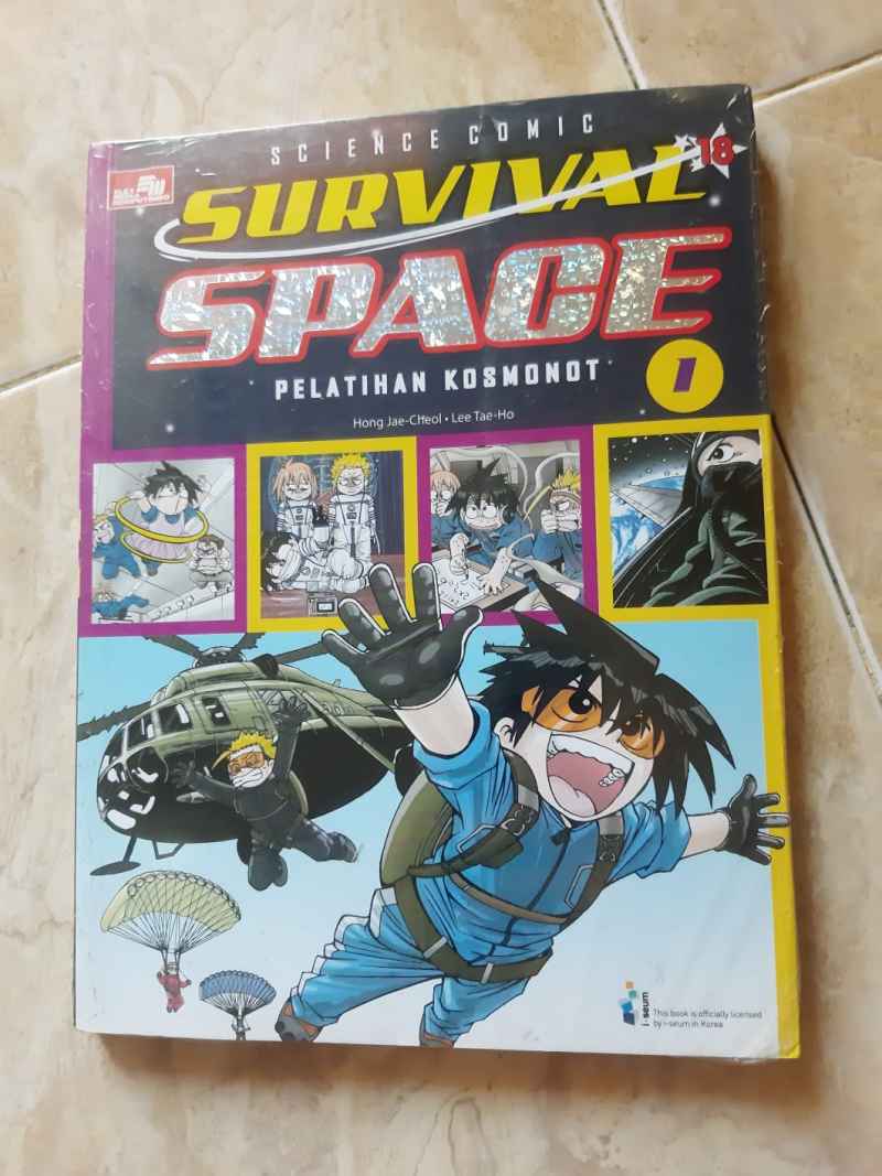 Jual Buku Komik Sains Science Comic Survival 18 Space 1 Pelatihan ...