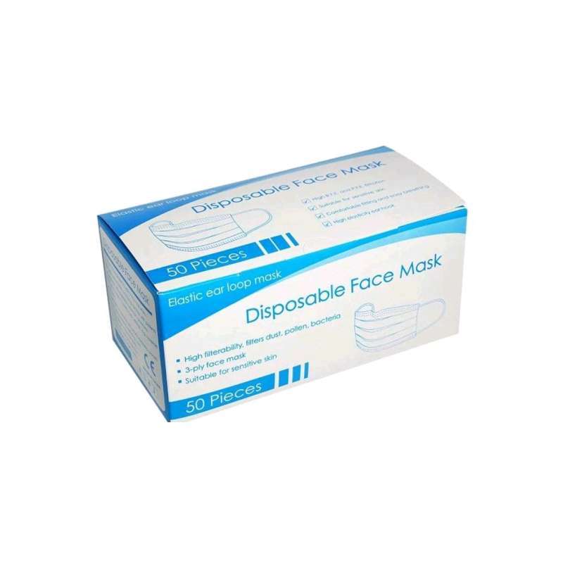 Jual Masker 3 ply Isi 50 pcs di Seller Dame Indonesia - Sumber Jaya ...