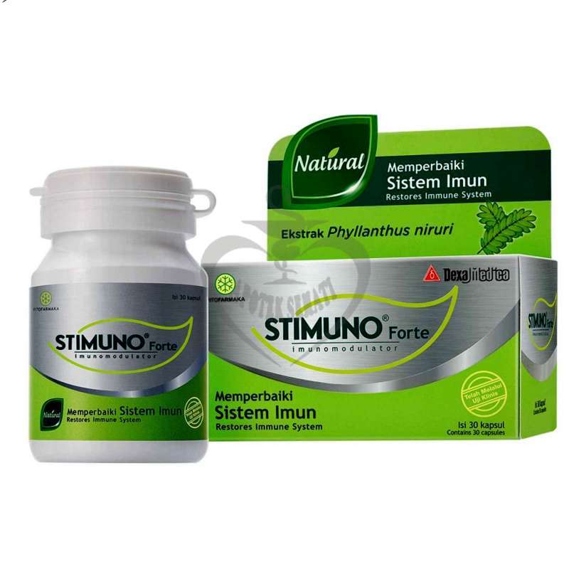 Promo Stimuno Forte Immunomodulator Suplemen Daya Tahan Tubuh Diskon 5% ...